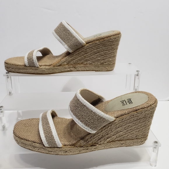 Impo | Shoes | Impo Stretch Wayne Strap Espadrille Wedge Sandals Shoes ...